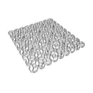 Supagrid Gravel Grids - Ground Reinforcement System - White - Pack of 9 ...